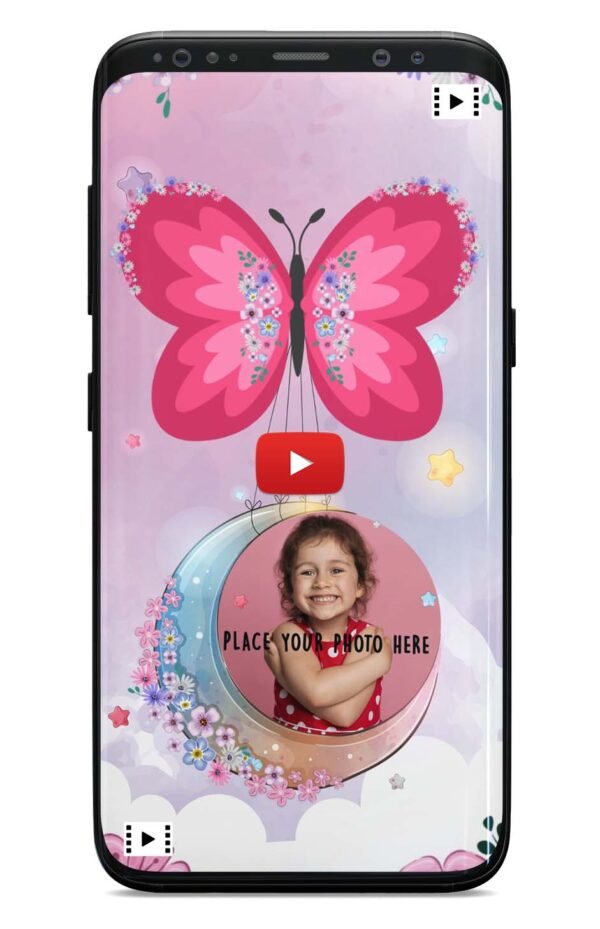 Butterfly Theme Invitation Card | 3VIDEO.IN
