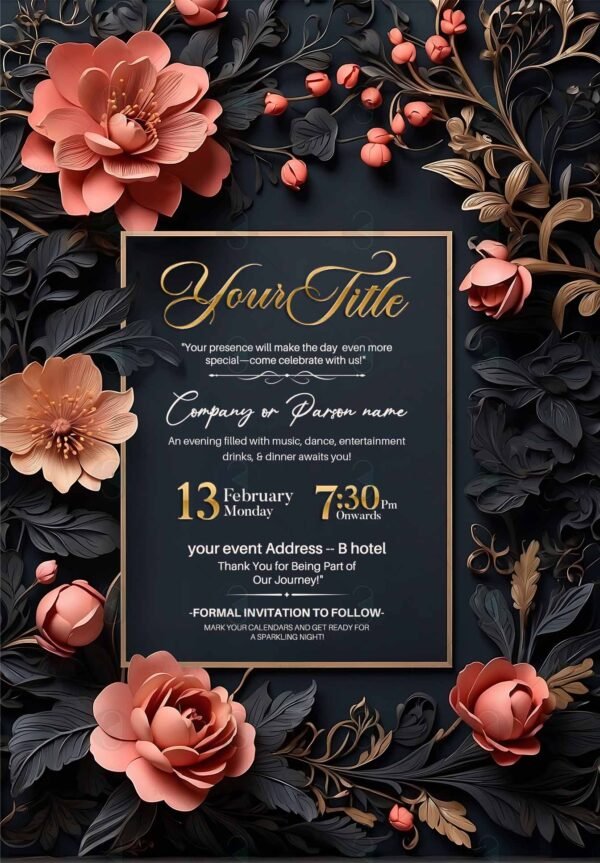 Editable Invitation Card for Celebrations | Video & Image Invite ...